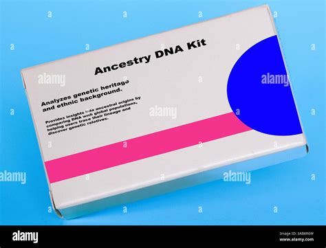 Ancestry Dna Kit Analyzes Genetic Heritage And Ethnic Background Provides Insights Into