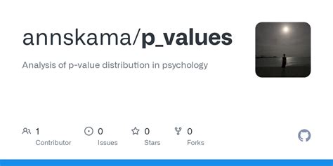 Github Annskamapvalues Analysis Of P Value Distribution In Psychology