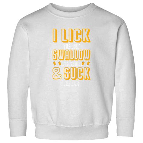 Tequila Lick Suck Swallow 2cinco De Mayo Costume 22 Sweatshirts Sold By