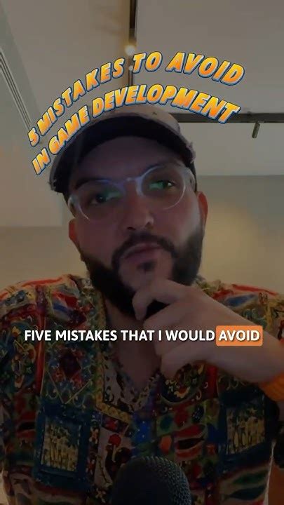 5 Mistakes To Avoid When Starting Game Dev Gamedevtips Indiegamedev Indiedevs Indiegamesdev