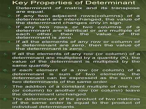Ch 4determinant Ppt Pptx