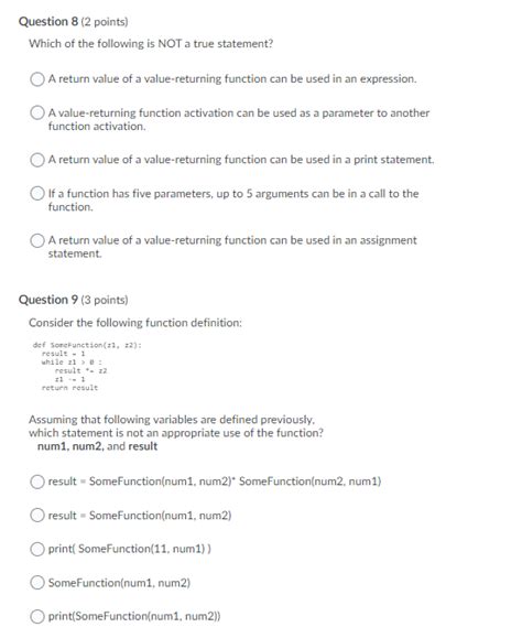 Solved Question 8 2 Points Which Of The Following Is Not A