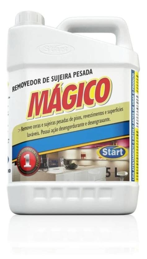 Removedor De Sujeiras Pesadas Magico 5 Lts Empório Da Limpeza