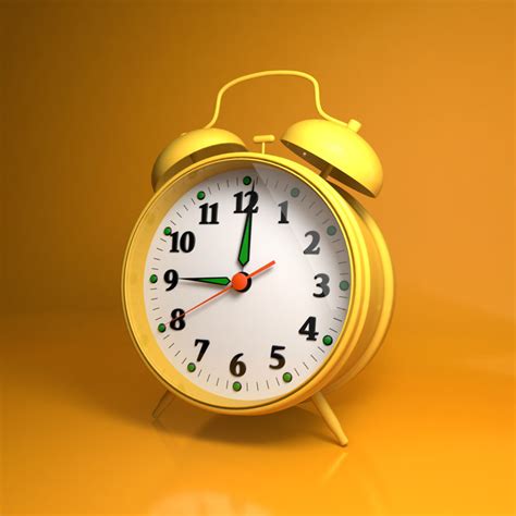 Alarm Clock 3d Model