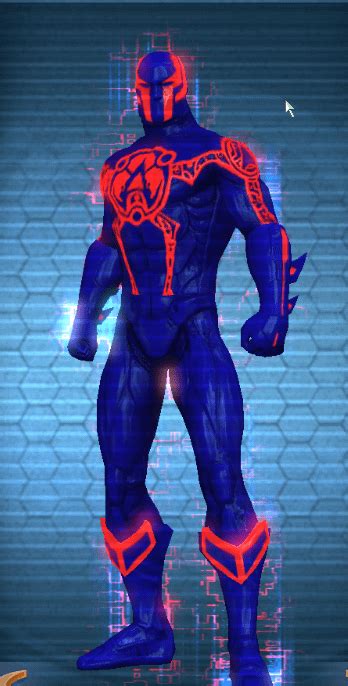 Spiderman 2099 Character Style R Dcuo