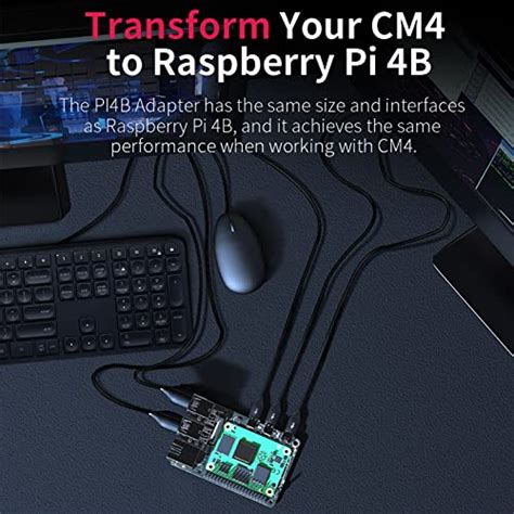 bigtreetech pi4b adapter v1 0 for raspberry pi cm4 btt cb1 core board