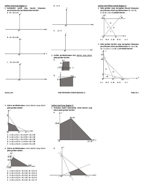 Soal Program Linier Pdf