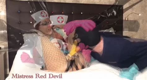 Mistress Red Devil Slave To Suck My Strapon Mistress Red Devil