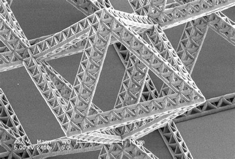 Fractal Nanostructures Lightweight And Incredibly Strong Fractalinstitute
