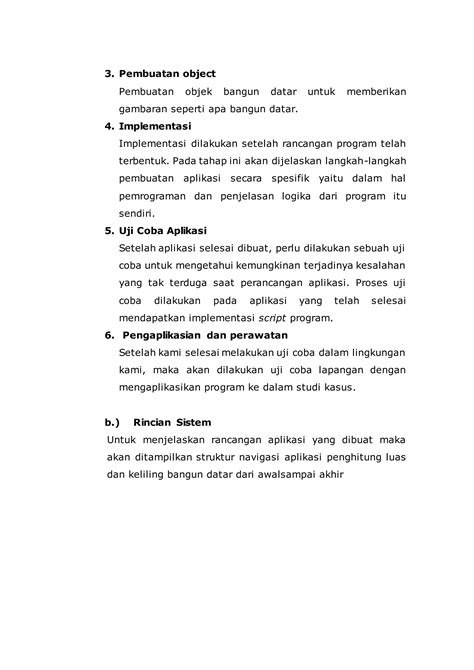 aplikasi penghitung luas dan keliling pada bangun datar docx