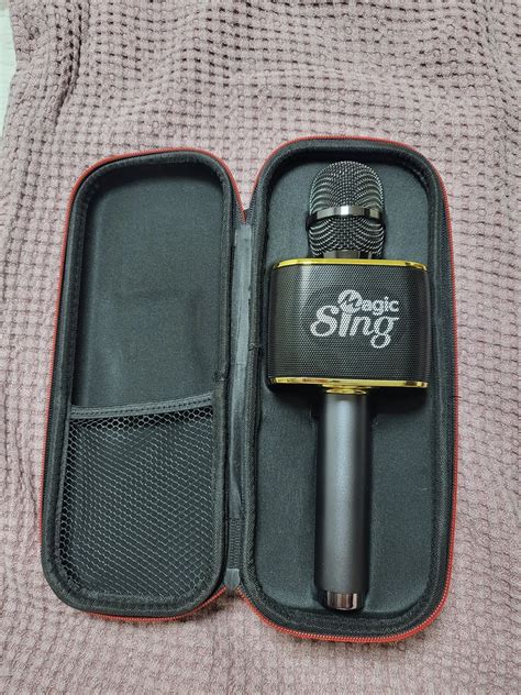 매직씽 블루투스 노래방 마이크 당근 중고거래