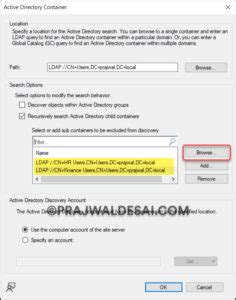 How To Exclude OU From AD User Discovery In SCCM