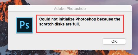 How To Clear Scratch Disk On Mac Without Opening Photoshop