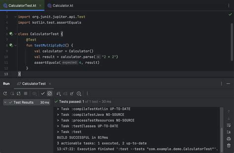 Tutorial Test Driven Development With Kotlin Intellij Idea Documentation