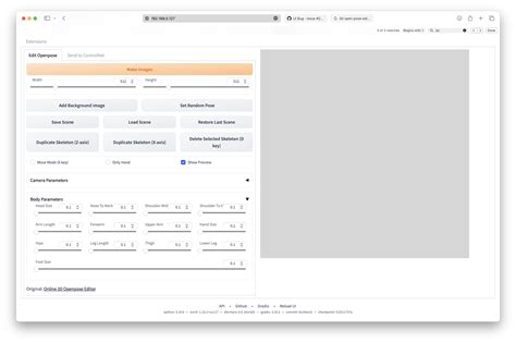 ui bug · issue 20 · nonnonstop sd webui 3d open pose editor · github