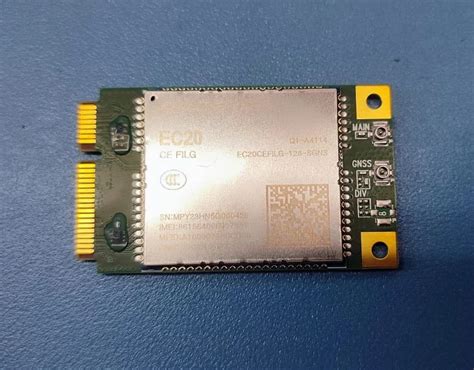 Mini Pcie Module For GNSS And 4G Quectel Ec20 4g Module For Industrial At Rs 4500 Piece In