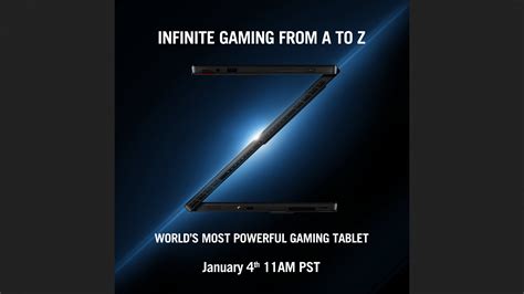 Asus Confirms A Debut For Its Rog Flow Z Series Of Gaming In S At Ces Notebookcheck