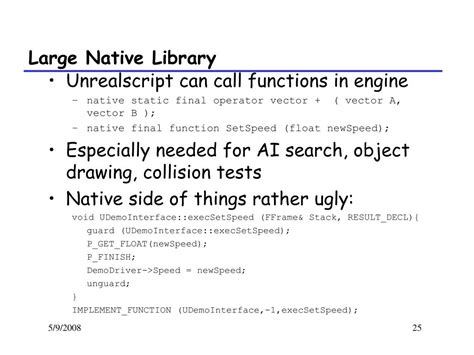 Ppt Unrealscript A Domain Specific Language Powerpoint Presentation