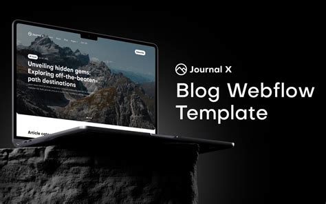 Journal X Blog HTML Responsive Website Template