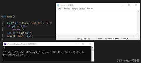 【c标准库】详解feof函数与eof feof和eof csdn博客
