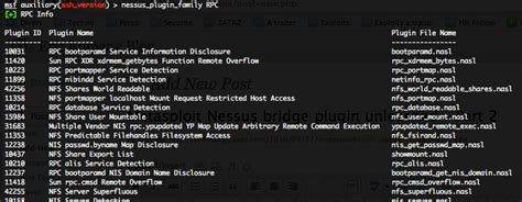 Metasploit Nessus Bridge Plugin Unleashed Part Eric Romang Blog