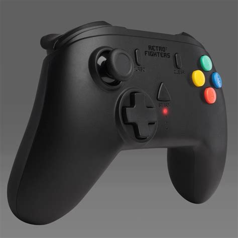 Strikerdc Wireless Next Gen Sega Dreamcast Controller Limited Black