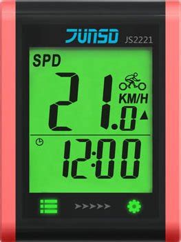 Junsd JS-2221 (красный) велокомпьютер купить в Минске