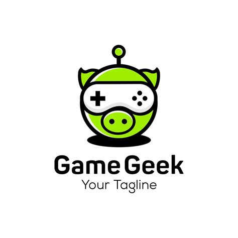 Geek And Nerd Logo Character Stock Image Vector Template 20448589 Vector Art At Vecteezy