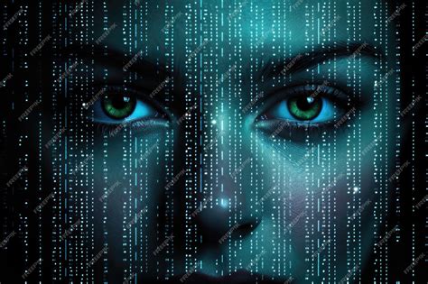 Premium Photo | Digital transformation concept Binary code Artificial Intelligence Generative ai
