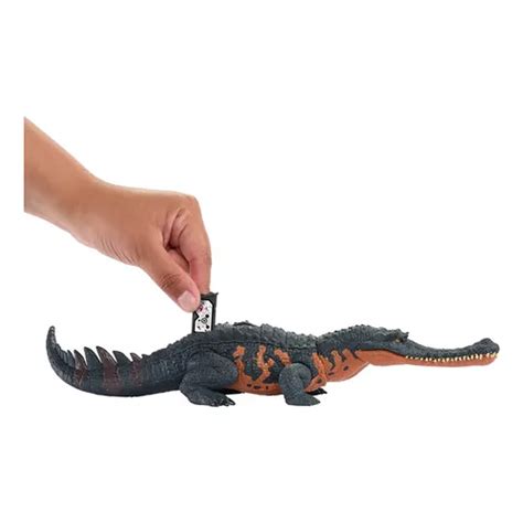 Jurassic World Dinosaurio Juguete Rugido Salvaje Gryposuchus