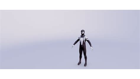 3d Model Spider Man Venom Kit Turbosquid 2218958