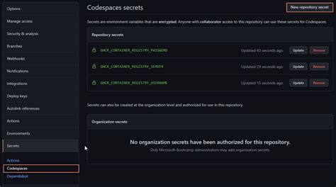 Docker Preconfigure Container Registry In Codespaces Stack Overflow