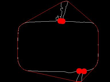 Opencv How To Crop Away Convexity Defects Stack Overflow