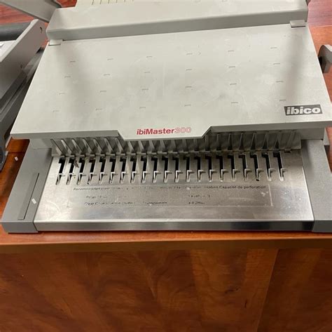 Ibico Ibimaster 300 Multi Functional Binding Machine 1 Available Canterbury Used Office