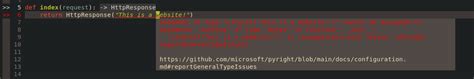 Pyright Shows Error In Django Programmingdev