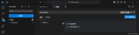 vscode使用git vscode集成git csdn博客