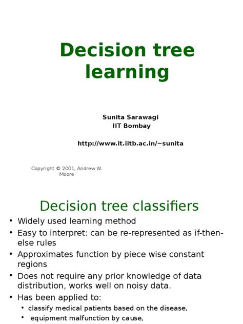 decision tree pdf cross validation statistics statistical