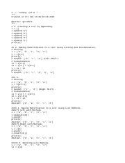 List Modifications And Manipulations Slicing Concatenation Course Hero