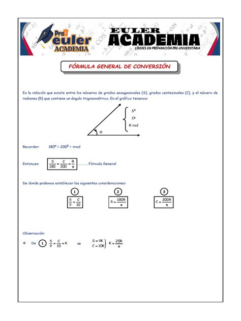 Material Trigo Euler Lunes Pdf Rotación Medida Geométrica