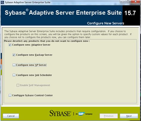 sybase数据库15 7版本安装步骤 centos7 csdn博客