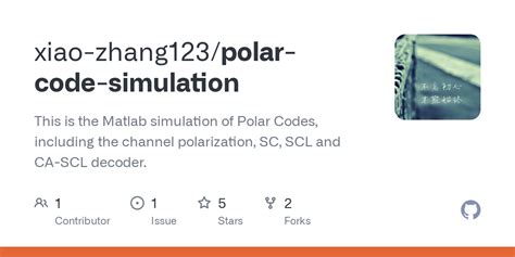 Github Xiao Zhang Polar Code Simulation This Is The Matlab Simulation Of Polar Codes
