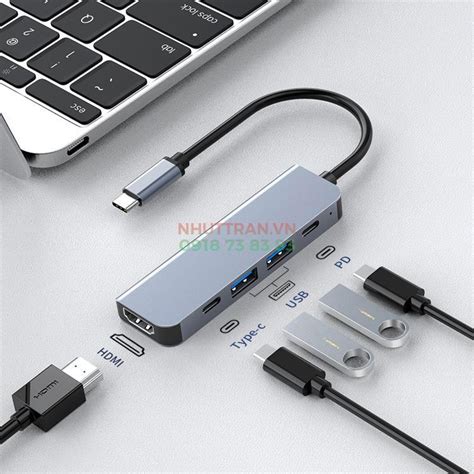 Hub Usb Type C Ra Hdmi K Type C Usb X Pd W In K T N I A N Ng Cho M Y T Nh Laptop V Pc