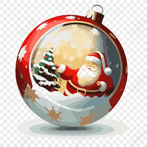 크리스마스 공 벡터상표클립 아트만화 Png 일러스트 무료 다운로드 Lovepik