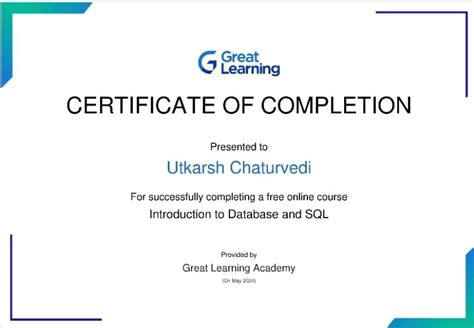 Utkarsh Chaturvedi On Linkedin Greatlearningacademy Greatlearning