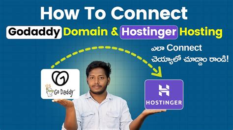 How To Connect Godaddy Domain With Hostinger Hosting Telugu Point