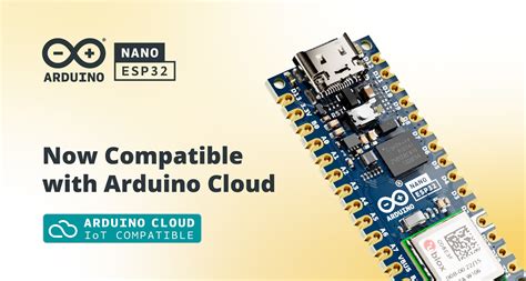 arduino the new nano esp32 is now officially supported