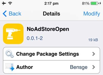 IOS 7 Cydia Jailbreak Tweak Get Rid Of Cydia Ads Auto Directing To App Store