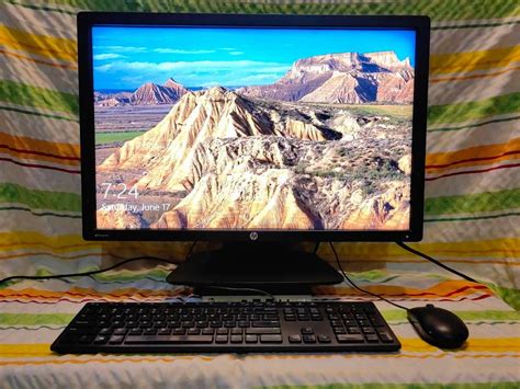 Hp Elitedesk 800 G3 Corei5 6thGen 512gb NVME SSD 16gb DDR4 With Samsung 24inches LED Desktop Set