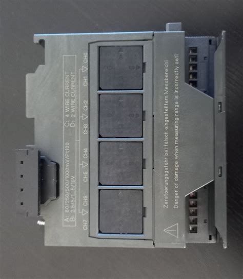 Siemens SM, SM331, 8AI, AI 8x12Bit, S7-300, 6ES7331-7KF02-0AB0 in Kr ...