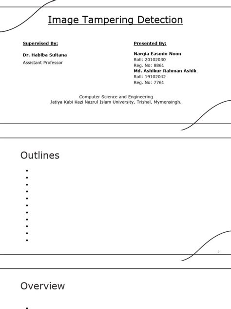 Image Tampering Detection Pdf Computational Science Cognitive Science